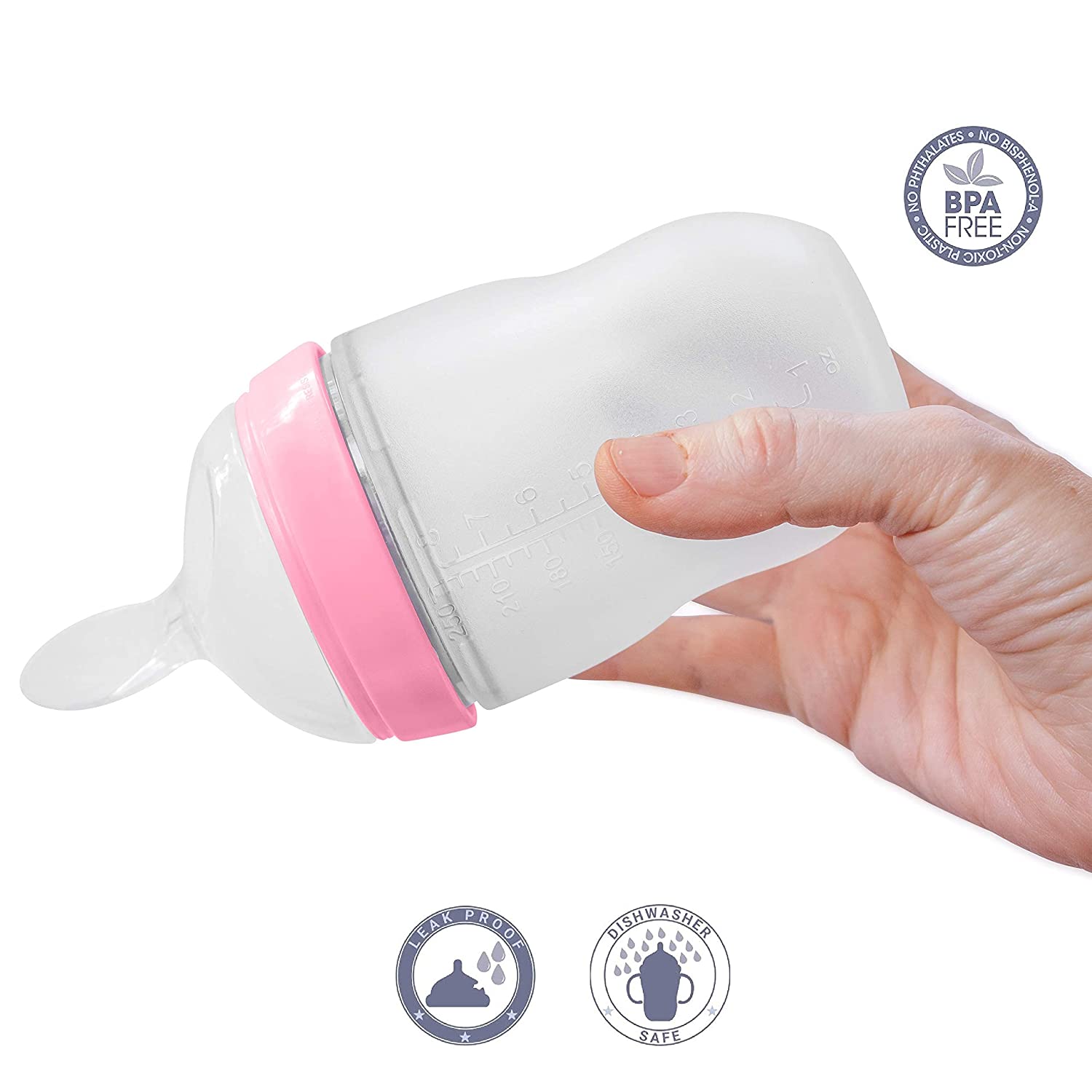 Squeeze Spoon Baby Food Dispensing Attachment Compatible with Comotomo ...