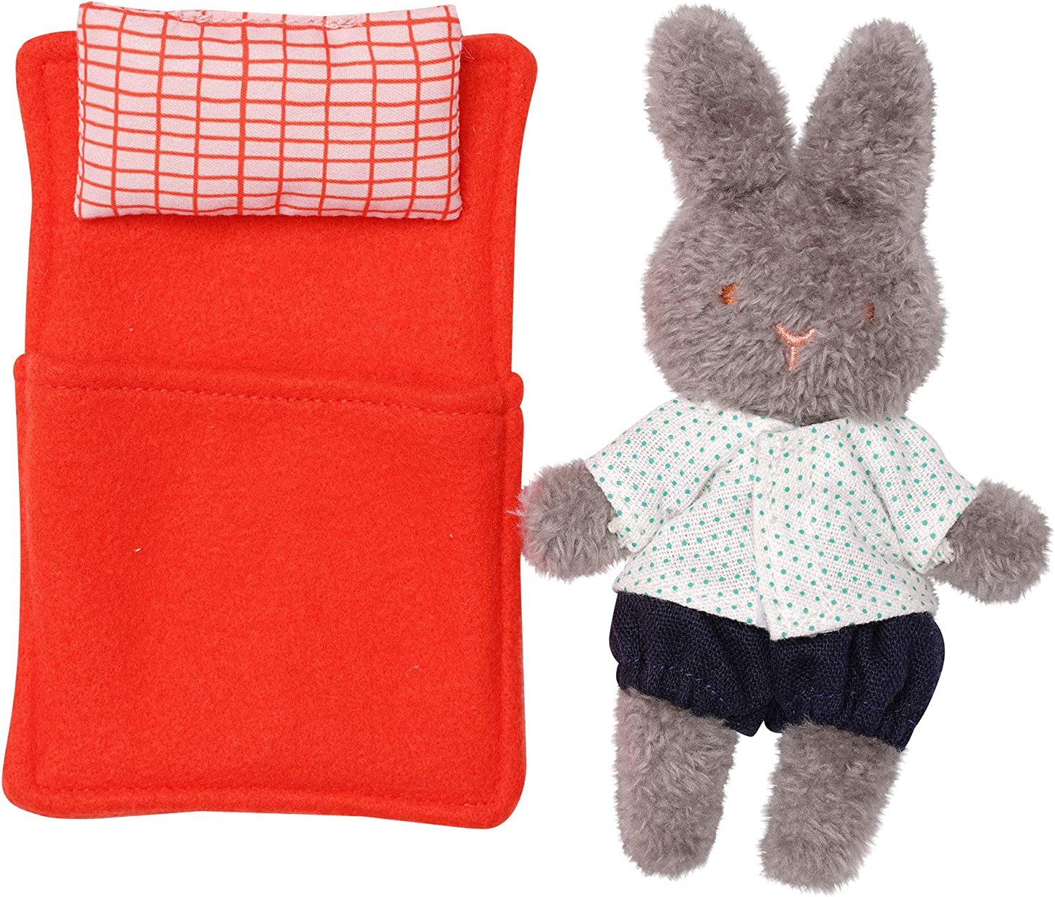 Manhattan Toy Little Nook Berry Bunny Stuffed Animal with Removable ...