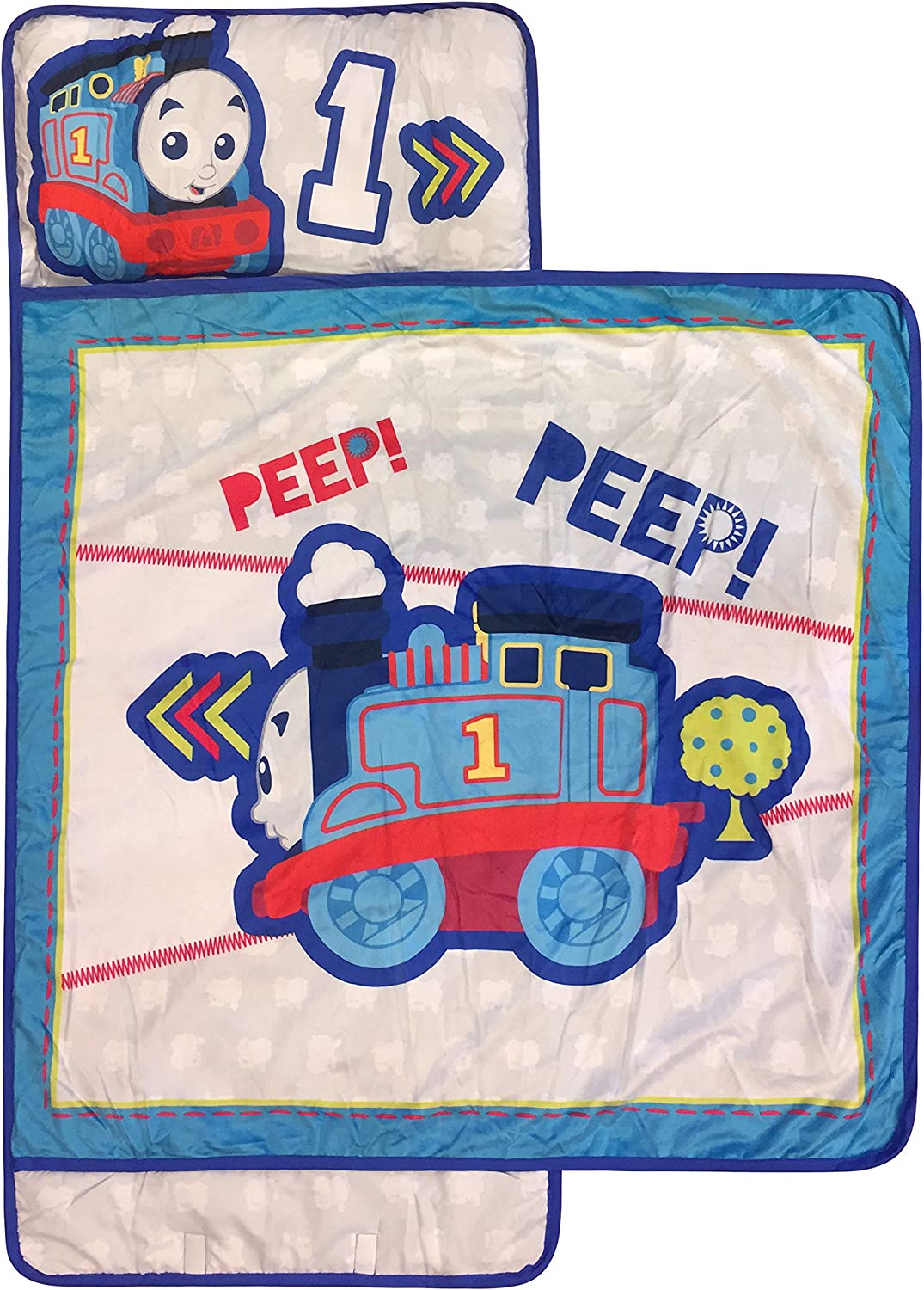 My First Thomas & Friends Nap Mat - Built-in Pillow and Blanket ...