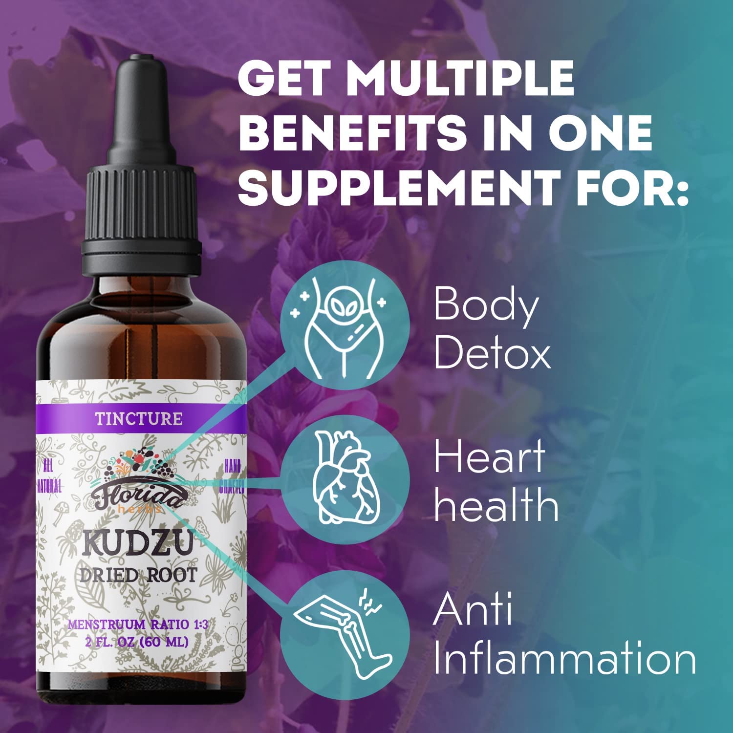 Kudzu Extract – Liver Cleanse Detox - Kudzu Root Organic Supplement ...