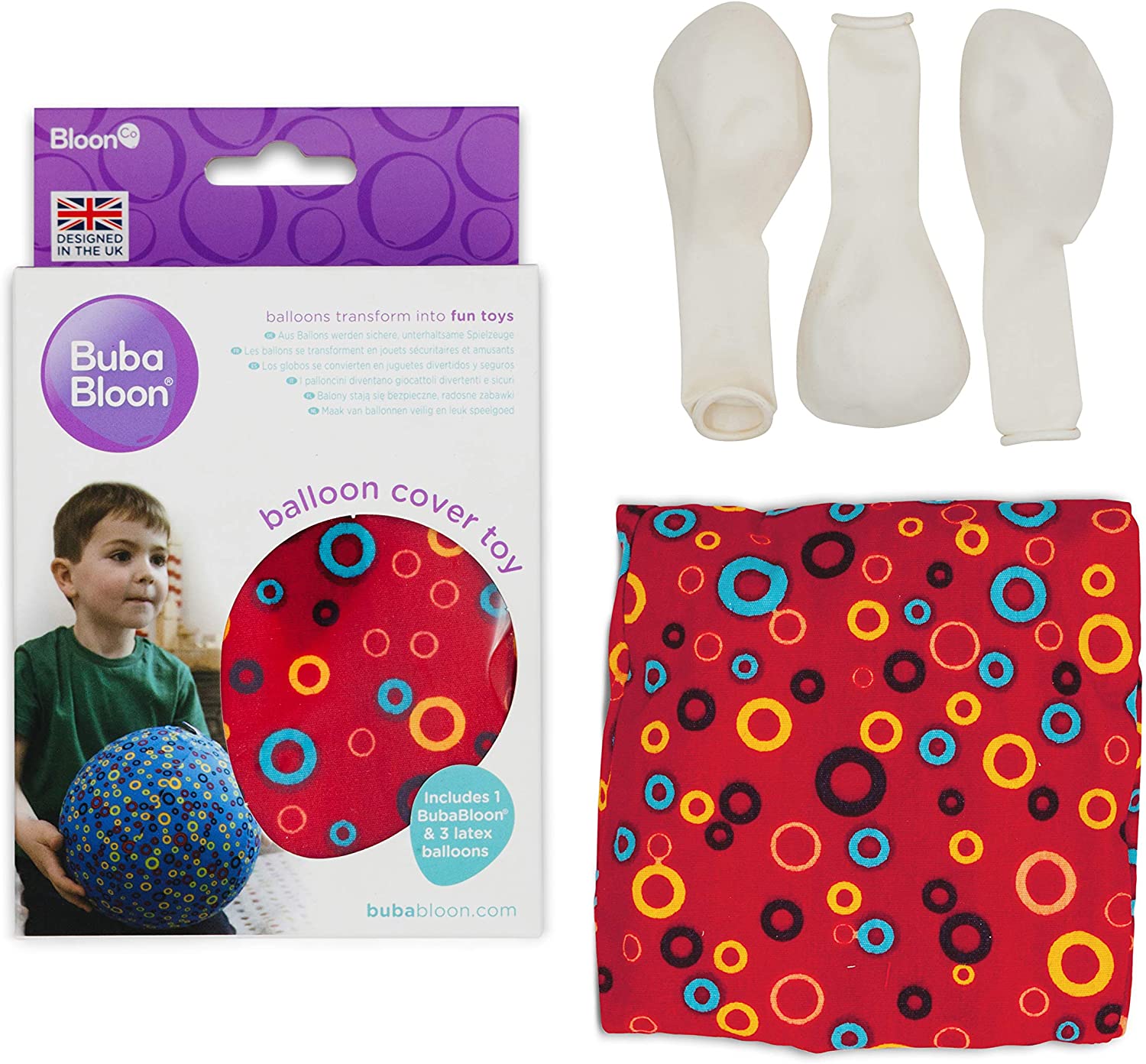BUBABLOON Sensory Soft Cotton Balloon Cover
