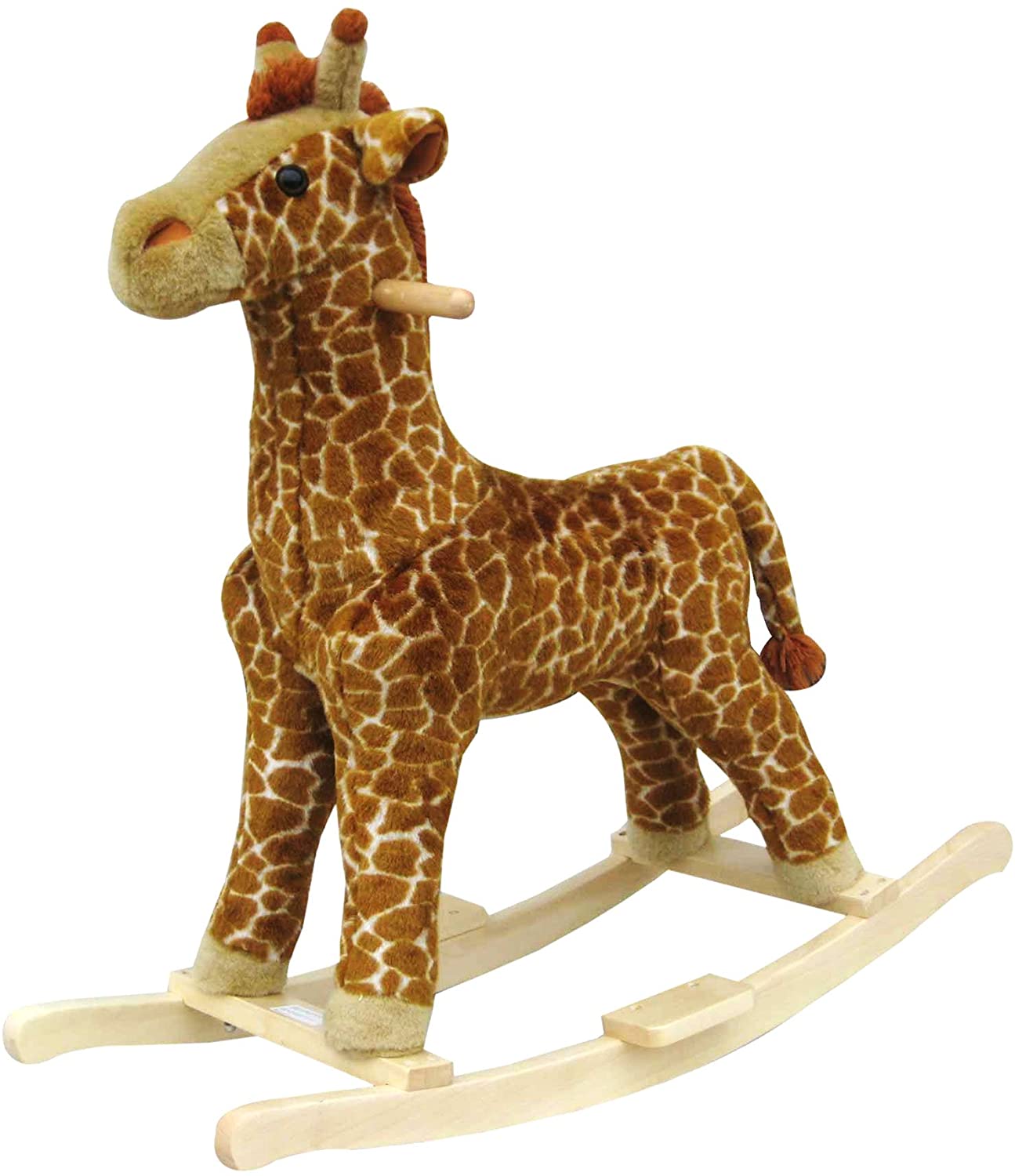 Happy Trails Giraffe Plush Rocking Animal