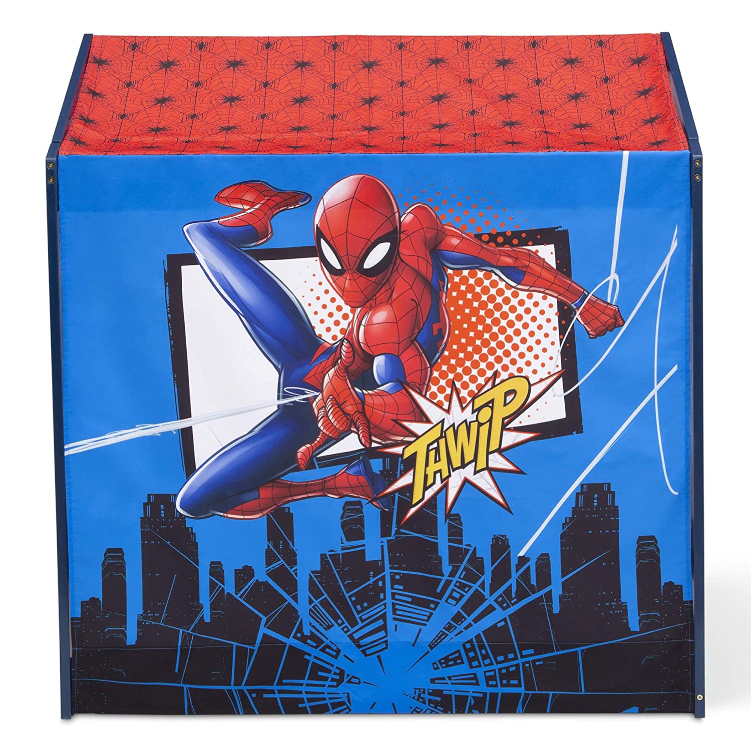 Marvel Spider-Man Indoor Playhouse with Fabric Tent + MySize Wood ...