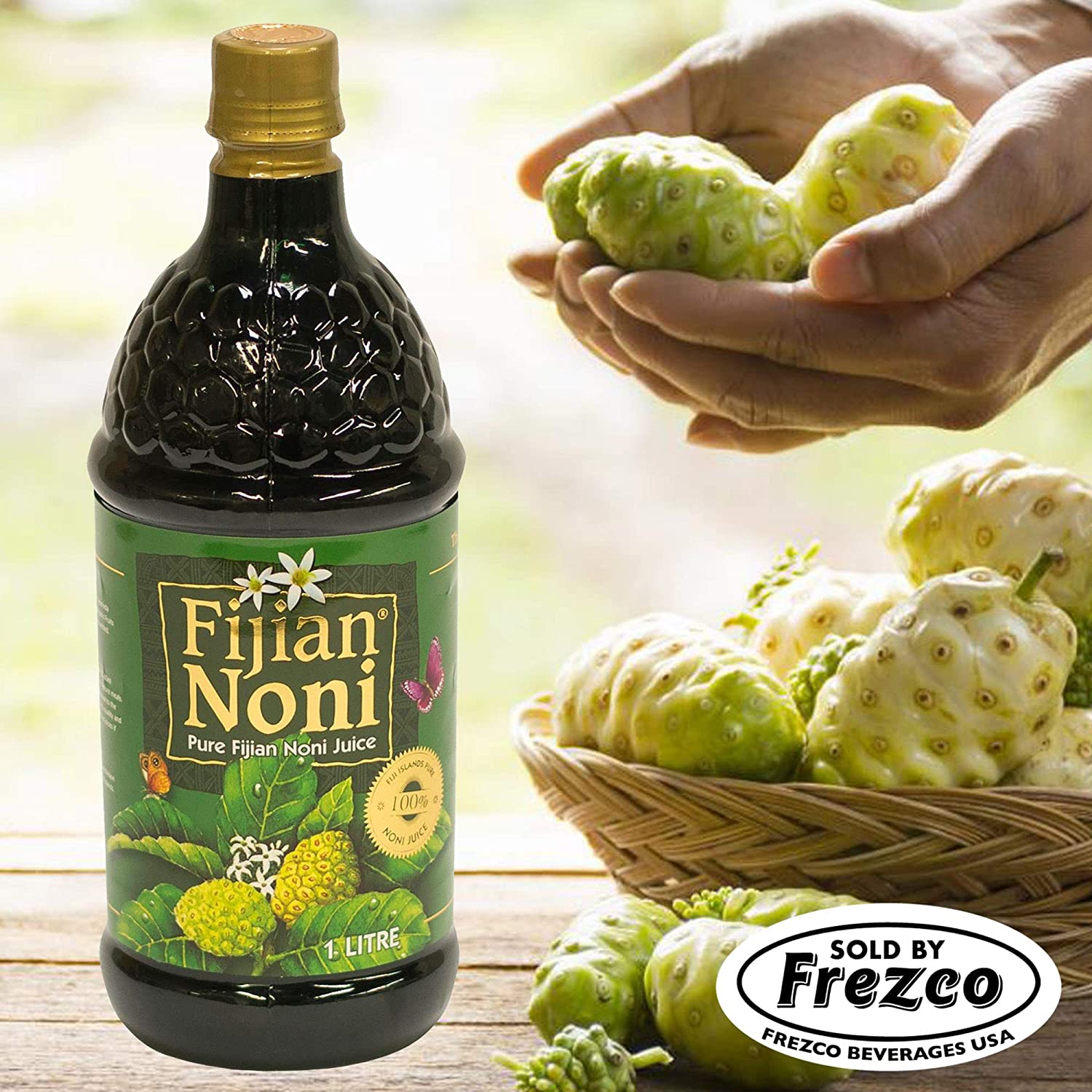 High Potency NONI Fruit Juice (4 Pack) 1 Liter Bottles | Helps Support ...