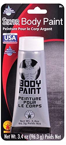 Rubie"s Silver Body Paint Makeup