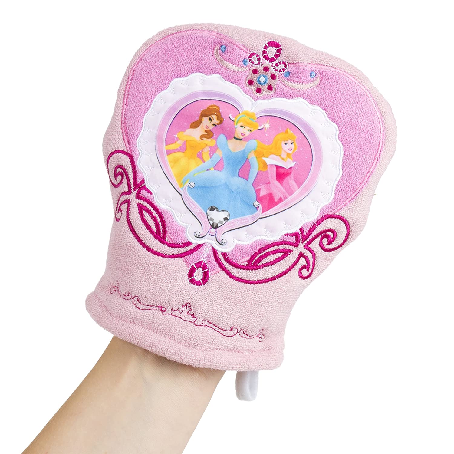 Disney Princess Bath Mitt, Pink