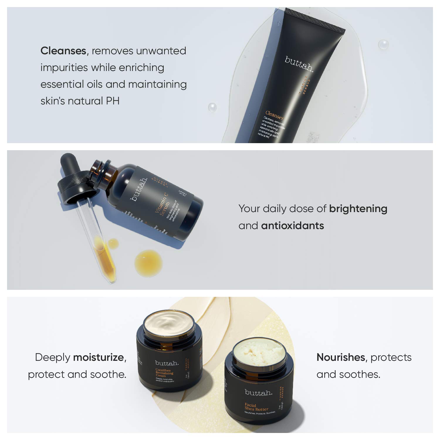 Buttah Skin Transforming Kit with CocoShea Revitalizing Cream for ...