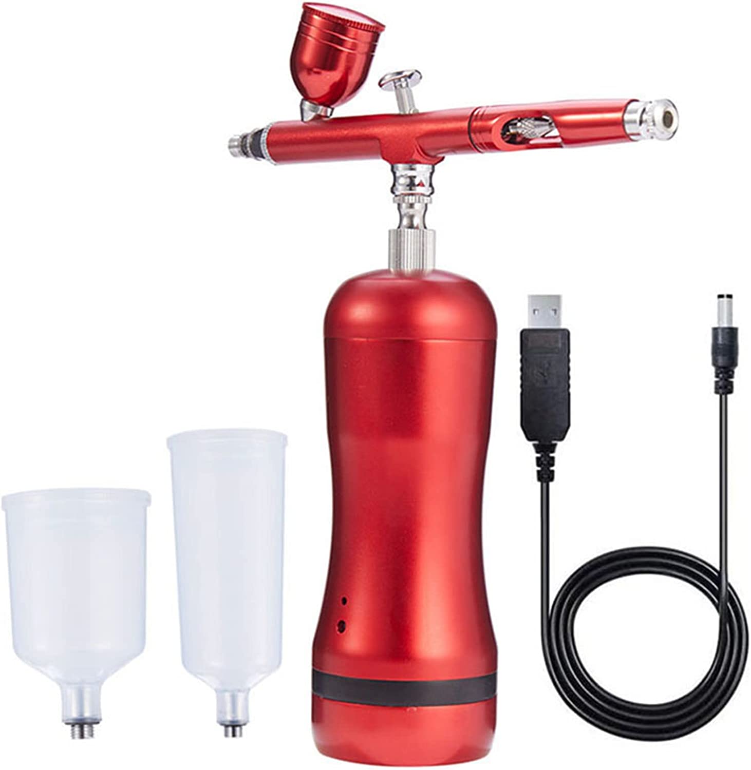 AMMZON Facial Water Oxygen Injector Machine Airbrush Compressor Sprayer ...