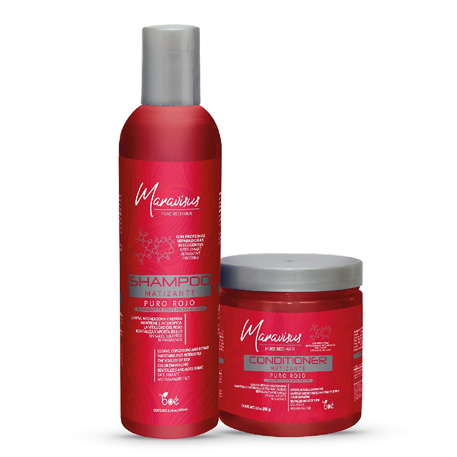 Maravisus Hair Products Kit (Pure Red)