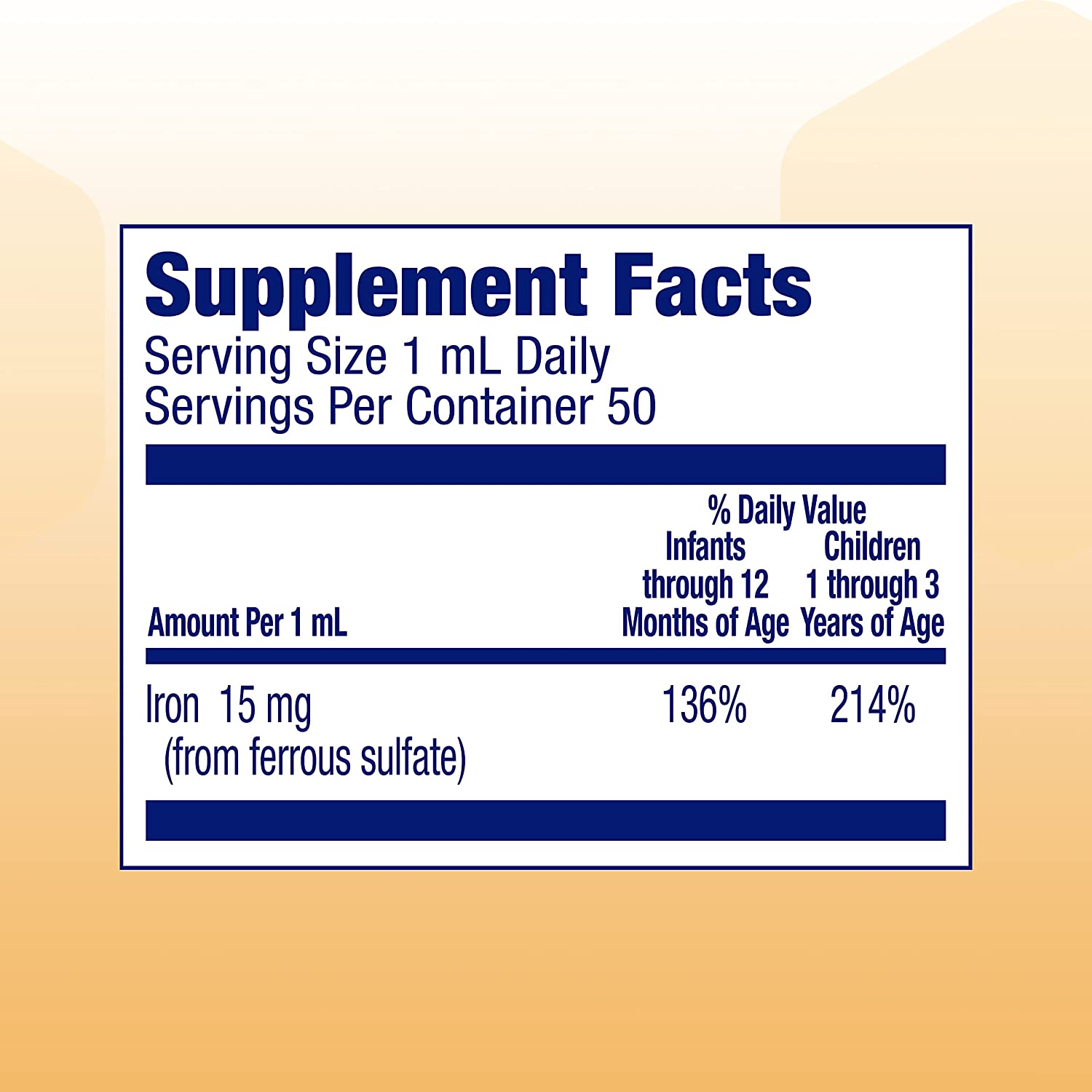 Enfamil Fer-In-Sol Iron Supplement Drops for Infants & Toddlers ...