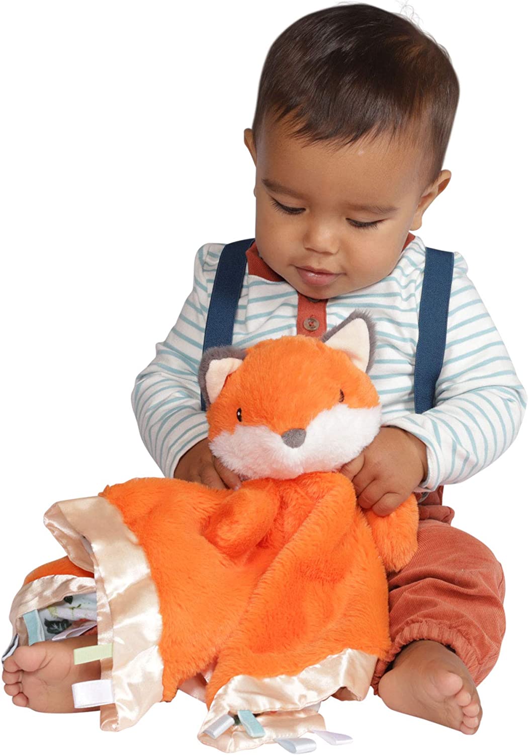 Manhattan Toy Fairytale Snuggle Fox Blankie Ultra-Soft Soothing Baby ...