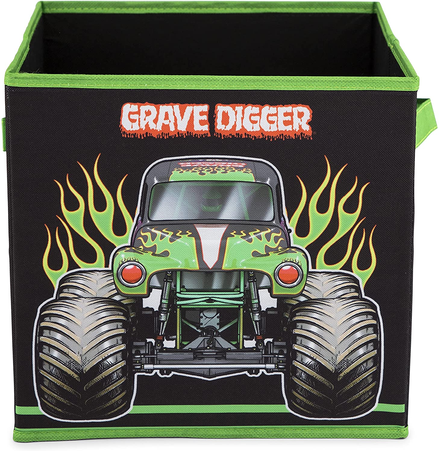 Monster Jam Grave Digger 4 Pack Collapsible Cube Storage Bins \xe2\x80 ...