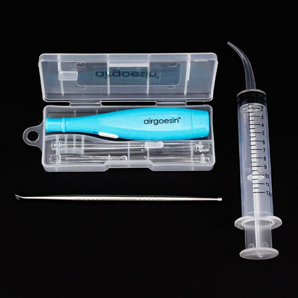 Airgoesin New Version Lighted Tonsil Stone Removing Tool, 5 Tips, Case ...
