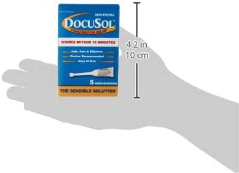 Docusol Docusate Sodium Mini Enema ml, Clear, 0.84 Fl Oz