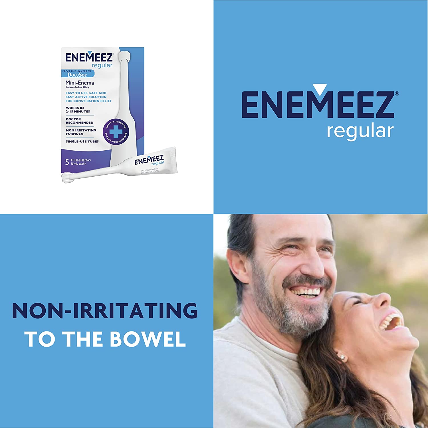 Docusol Docusate Sodium Mini Enema ml, Clear, 0.84 Fl Oz