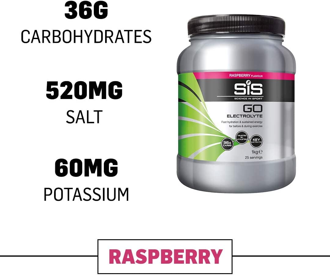 SIS Electrolyte Powder, 36g Carbohydrates to Boost Endurance ...