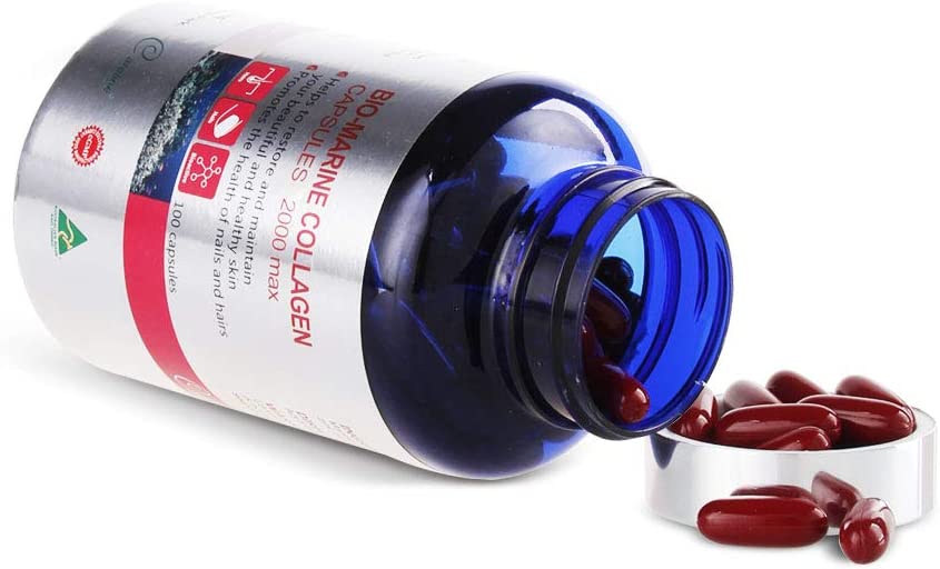 Careline Bio-Marine Collagen 2000max 100 Capsules Made in Australia