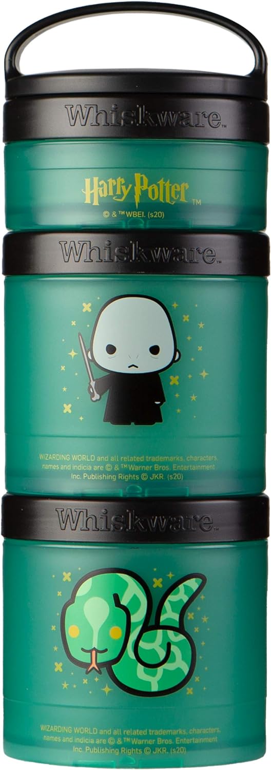 Whiskware Harry Potter Stackable Snack Pack, 2 1/3 cups, Voldemort