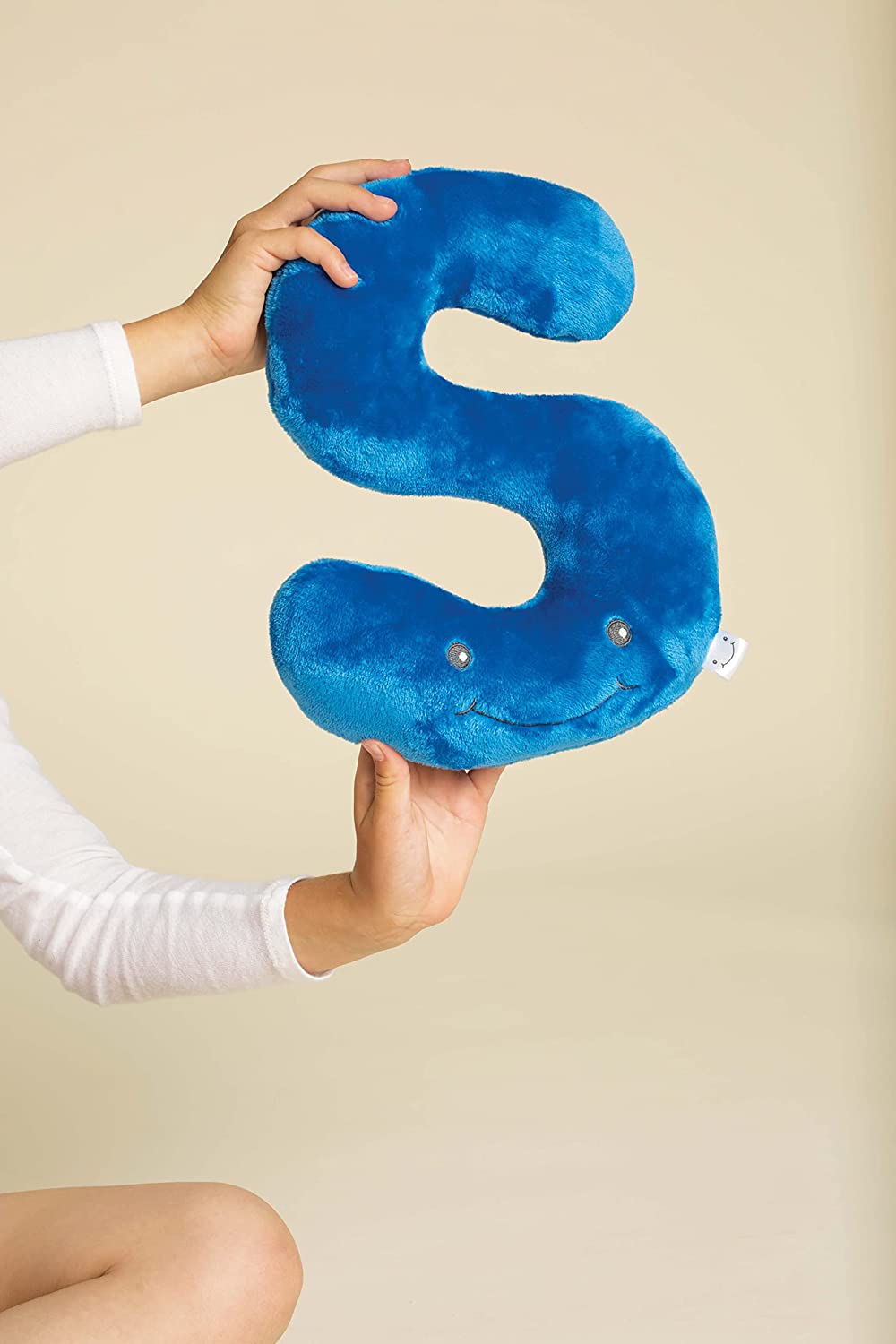 Alphapals Educational Plush Letter S - Peacock Blue Large 11" Stuffed ...