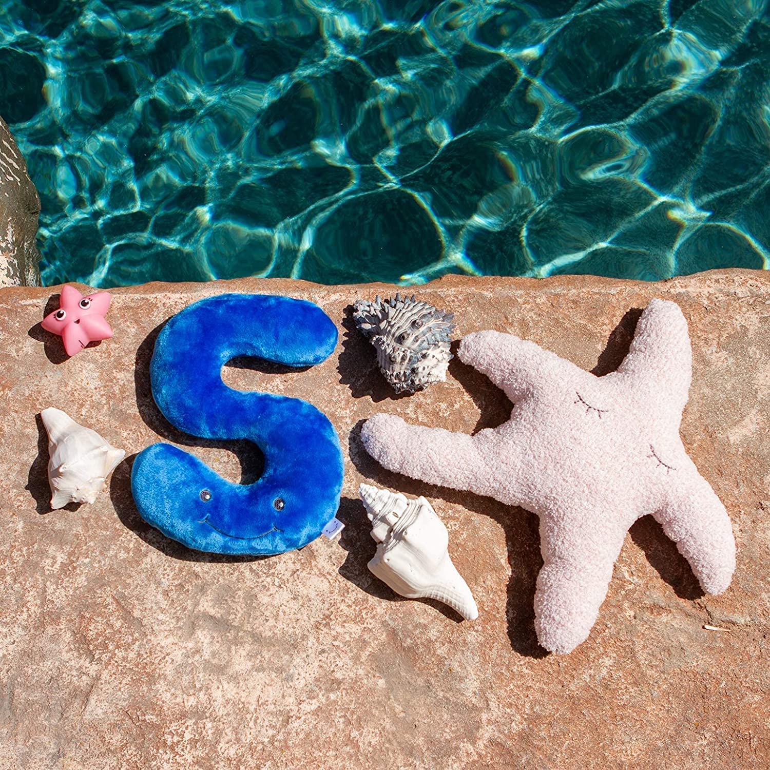 Alphapals Educational Plush Letter S - Peacock Blue Large 11" Stuffed ...