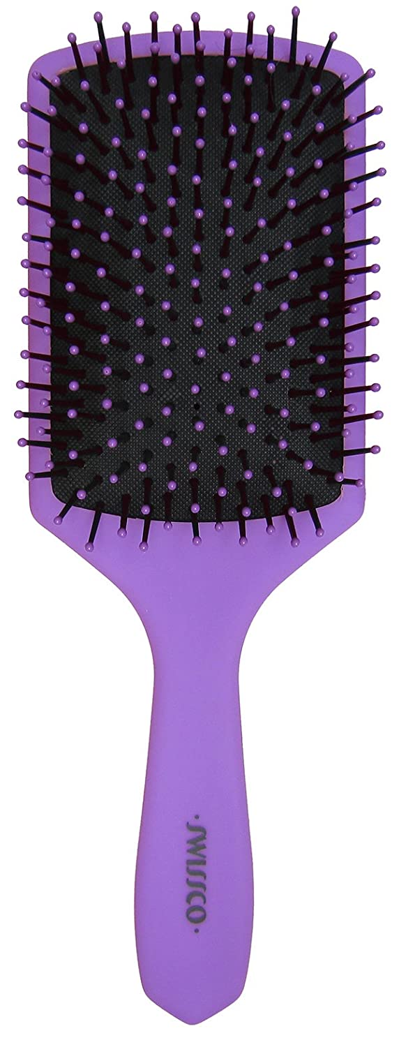 Swissco Soft Touch Paddle Shower Brush, Colors May Vary
