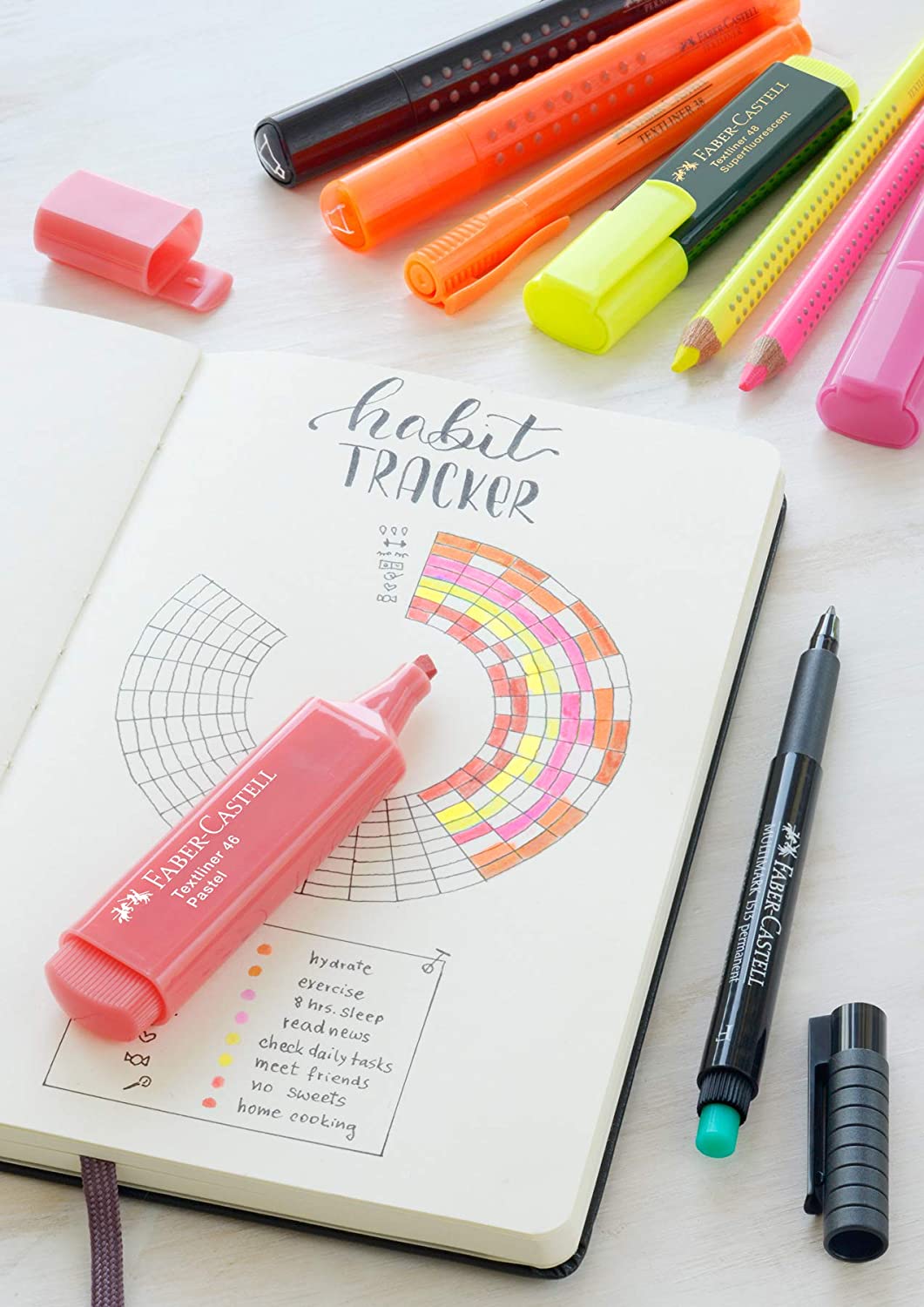 Faber-Castell 48-28 Textliner - Pink (Single)