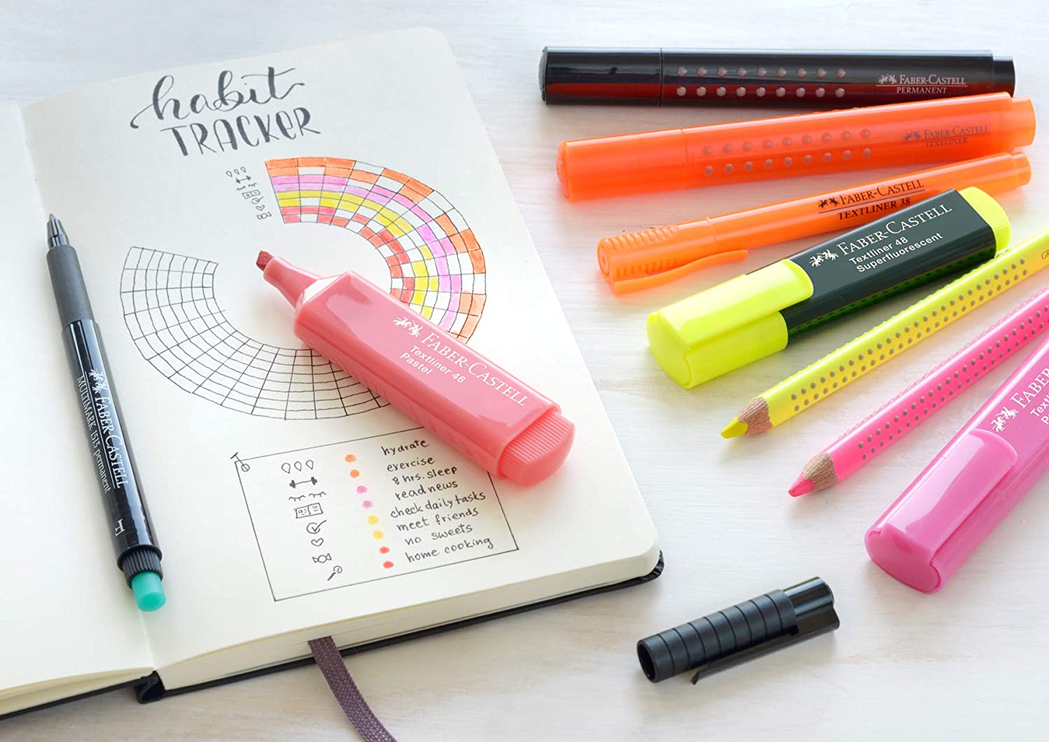 Faber-Castell 48-28 Textliner - Pink (Single)