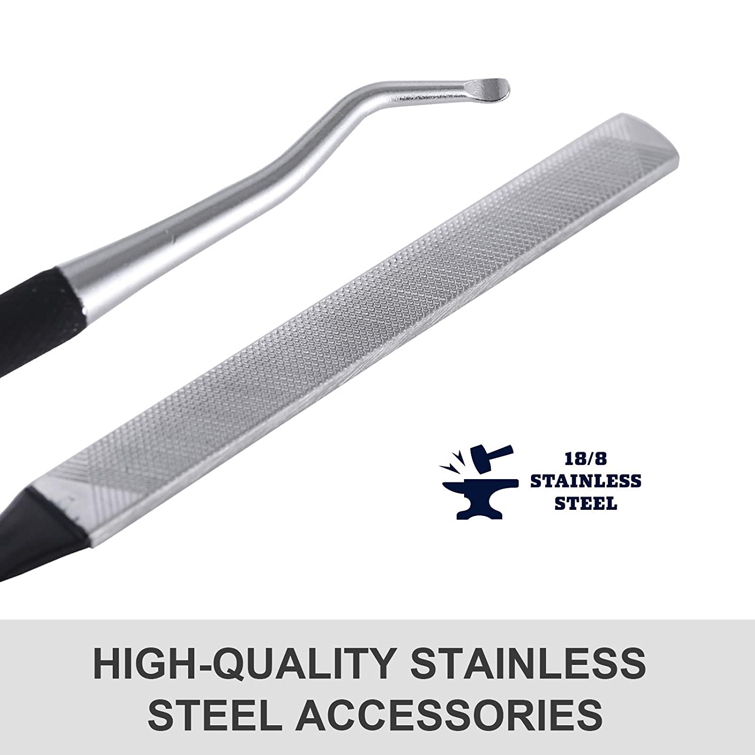 Norchan Heavy Duty Toe-nail Clippers for Thick Nails for Seniors, Large ...