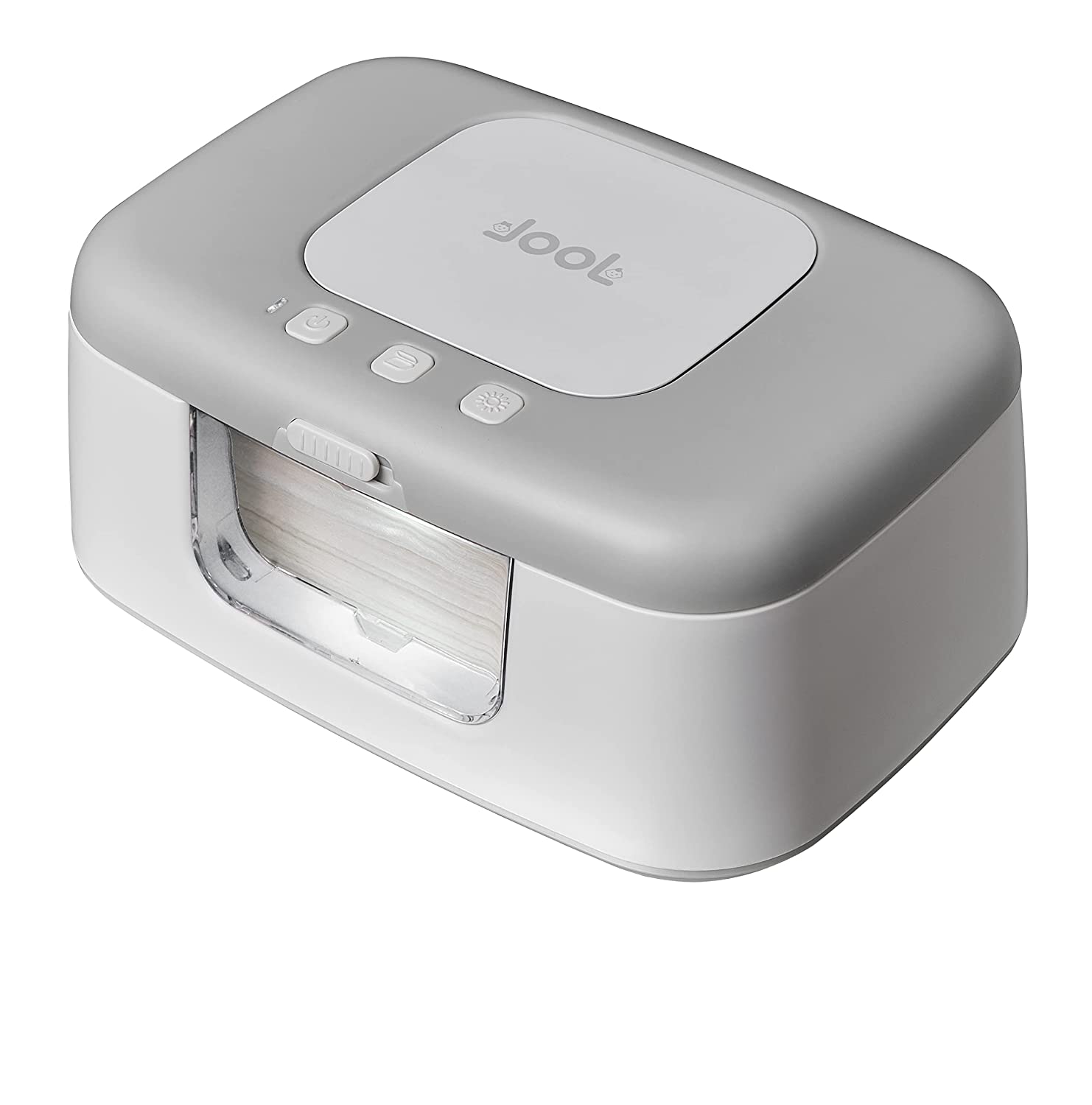 TinyBums Baby Wipe Warmer & Dispenser with LED Changing Light & On/Off ...
