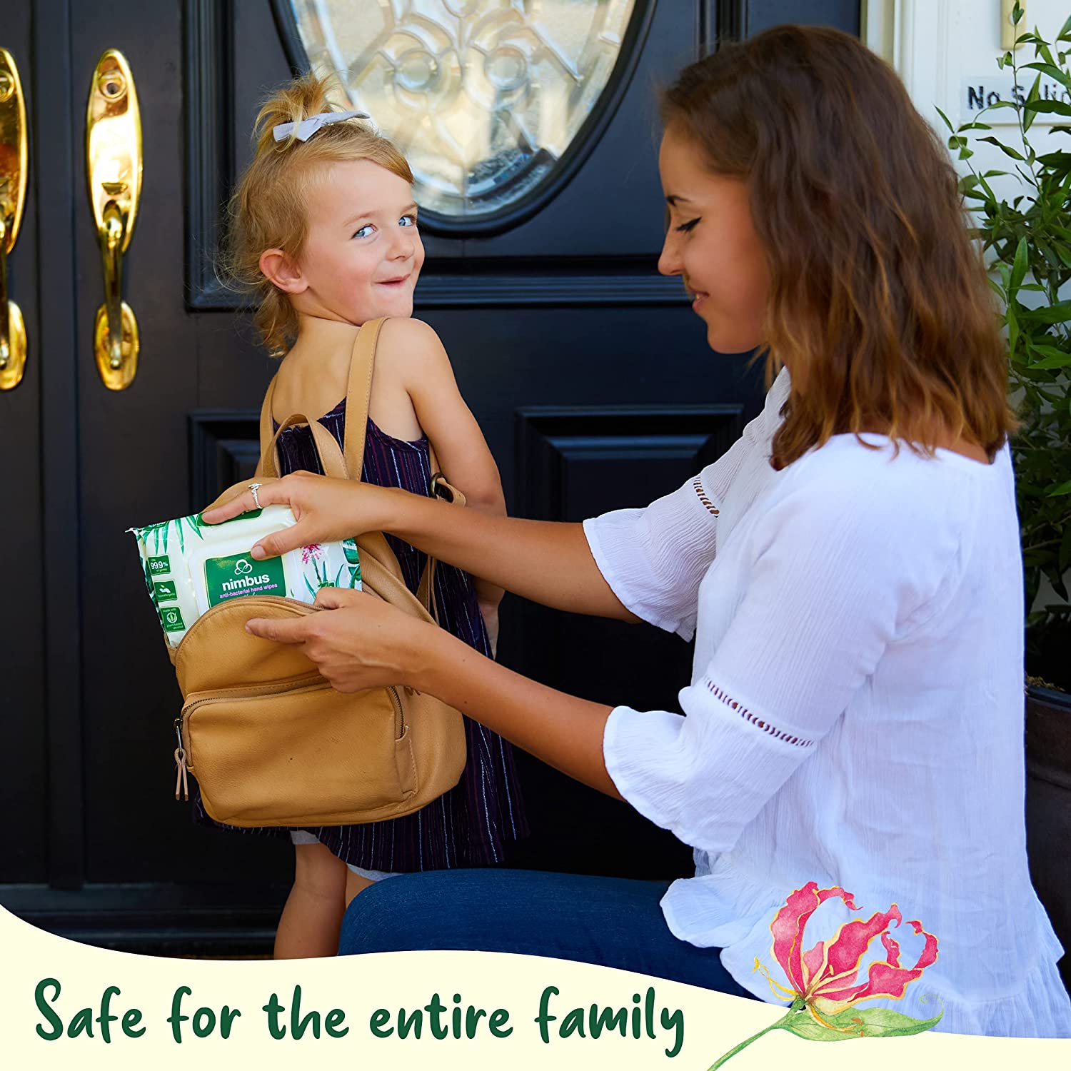 Nimbus Hand Wipes | Eco Friendly Plant-based Low Alcohol Wipes with ...