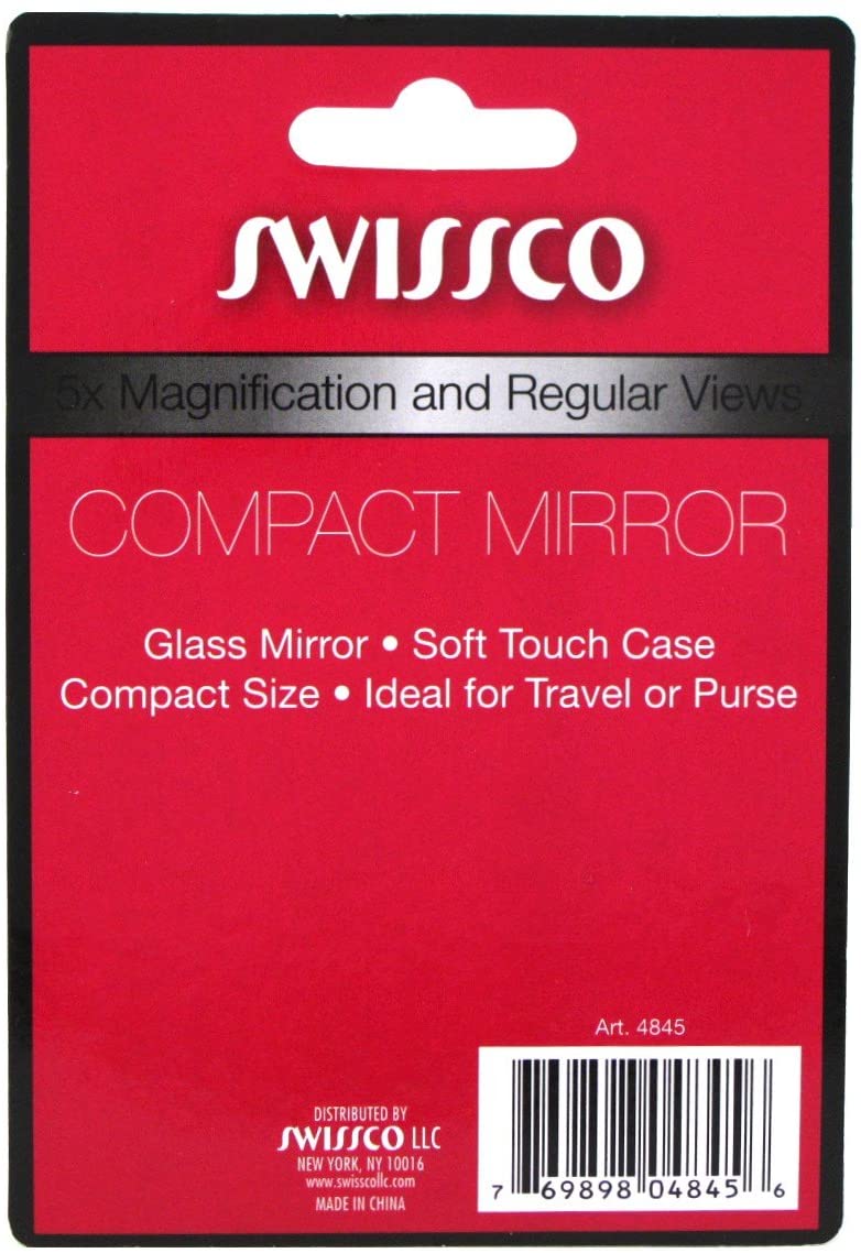Swissco Mirror Compact & Magnifying 5X