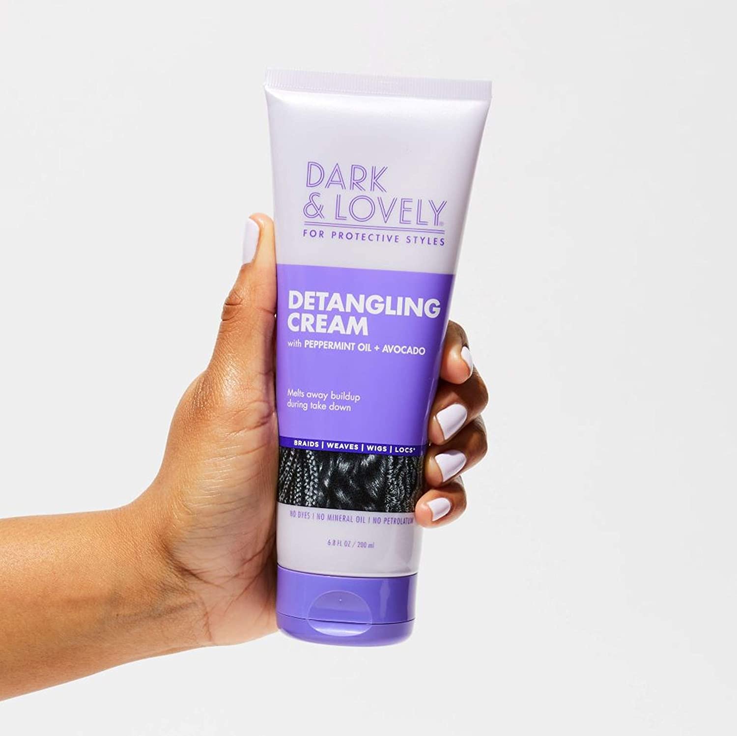 Dark and Lovely For Protective Styles Detangling Cream With Peppermint ...