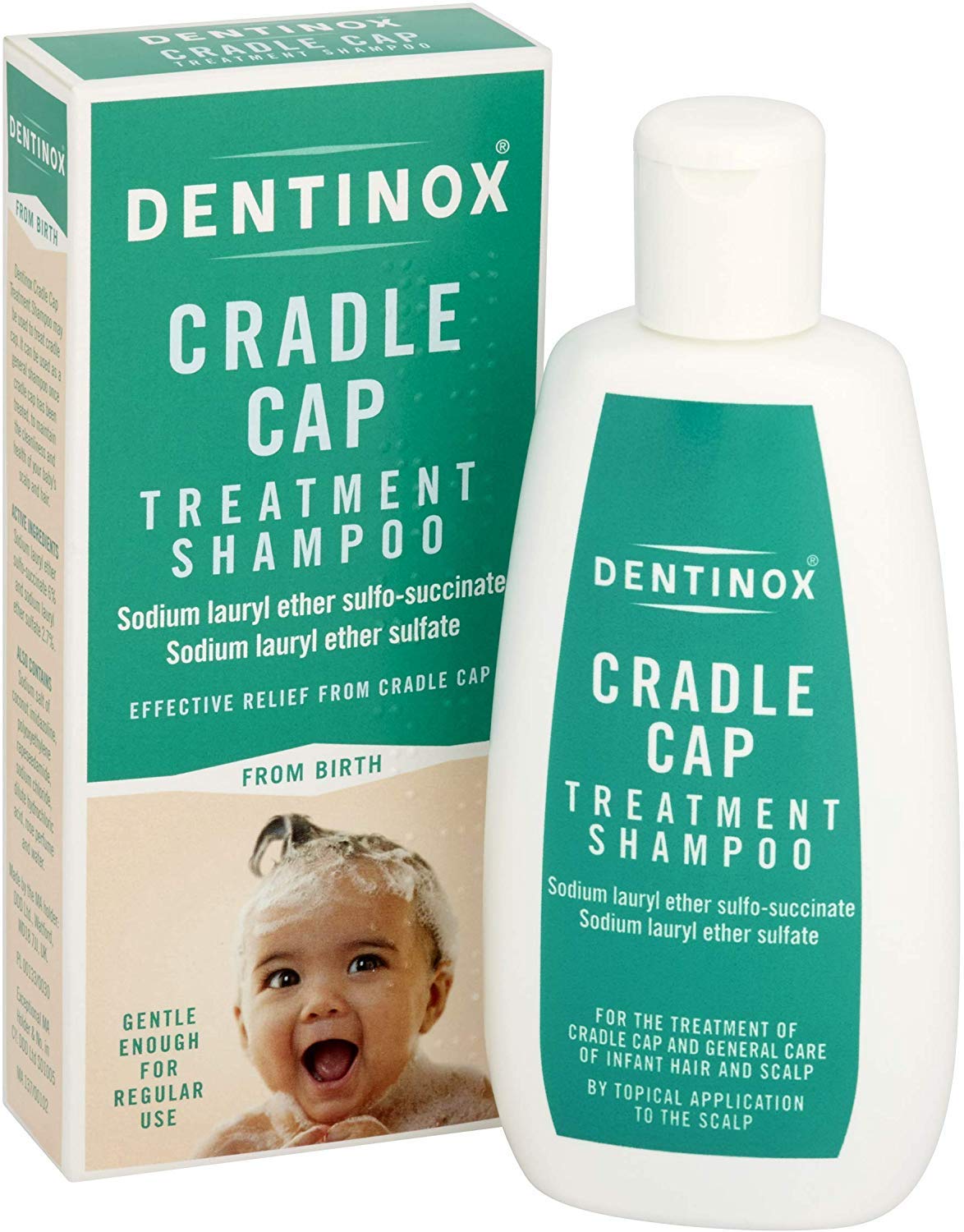 Dentinox Cradle Cap Baby Shampoo 125Ml