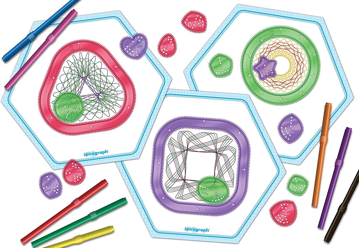Spirograph Original Fun Shapes Set & Original Deluxe Art Set