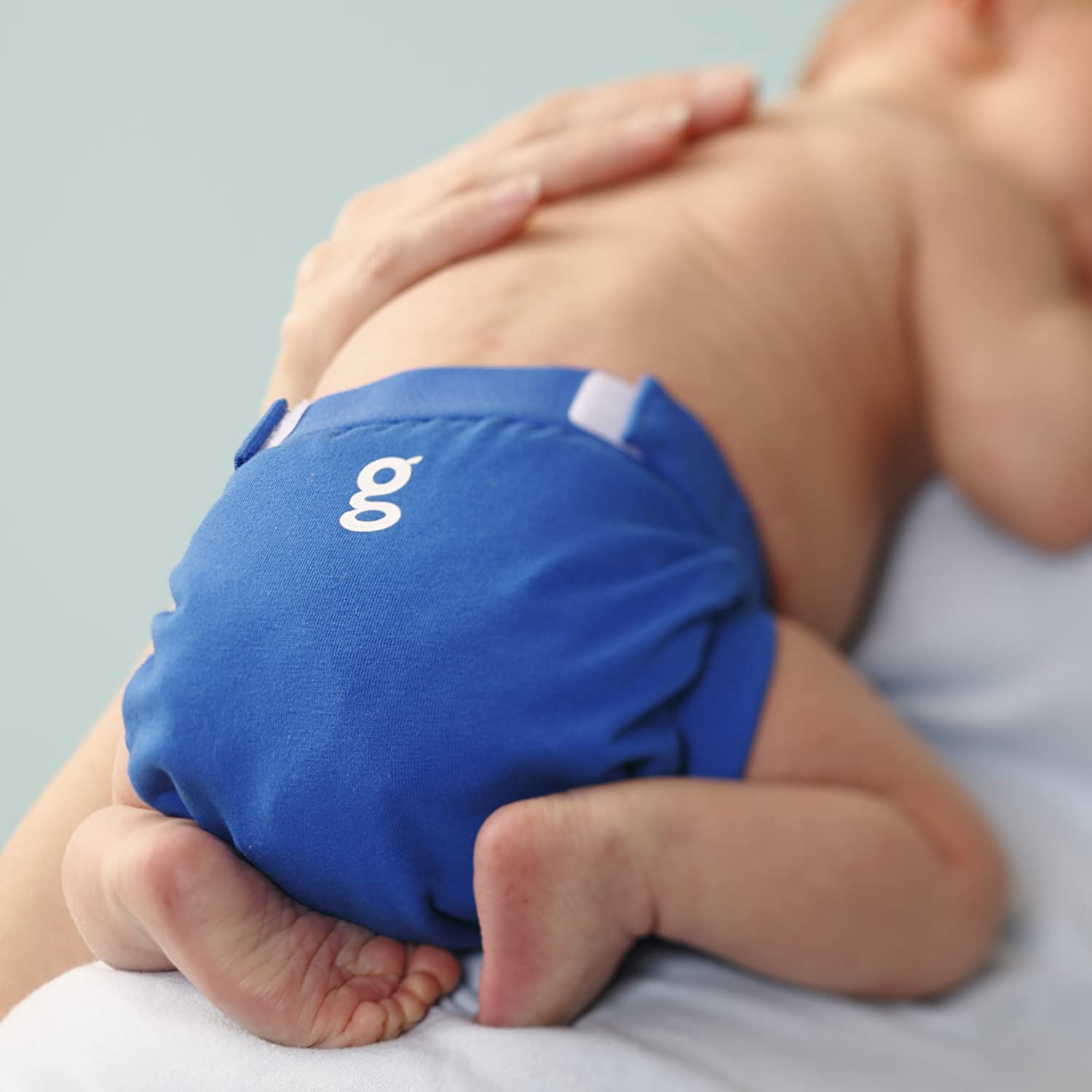 gDiapers gPants, Globetrotter, Blue, Small