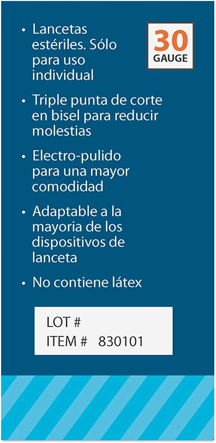 Easy Touch 30 Gauge Twist Lancets, 200 Count