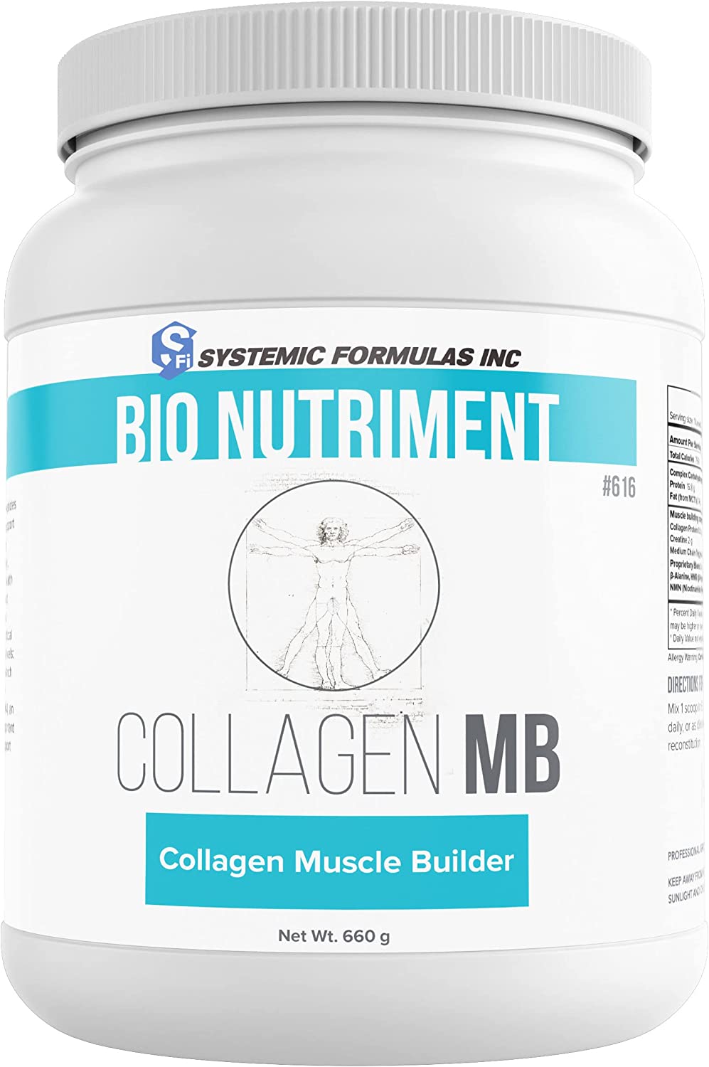 Systemic Formulas Collagen MB Muscle Builder #613