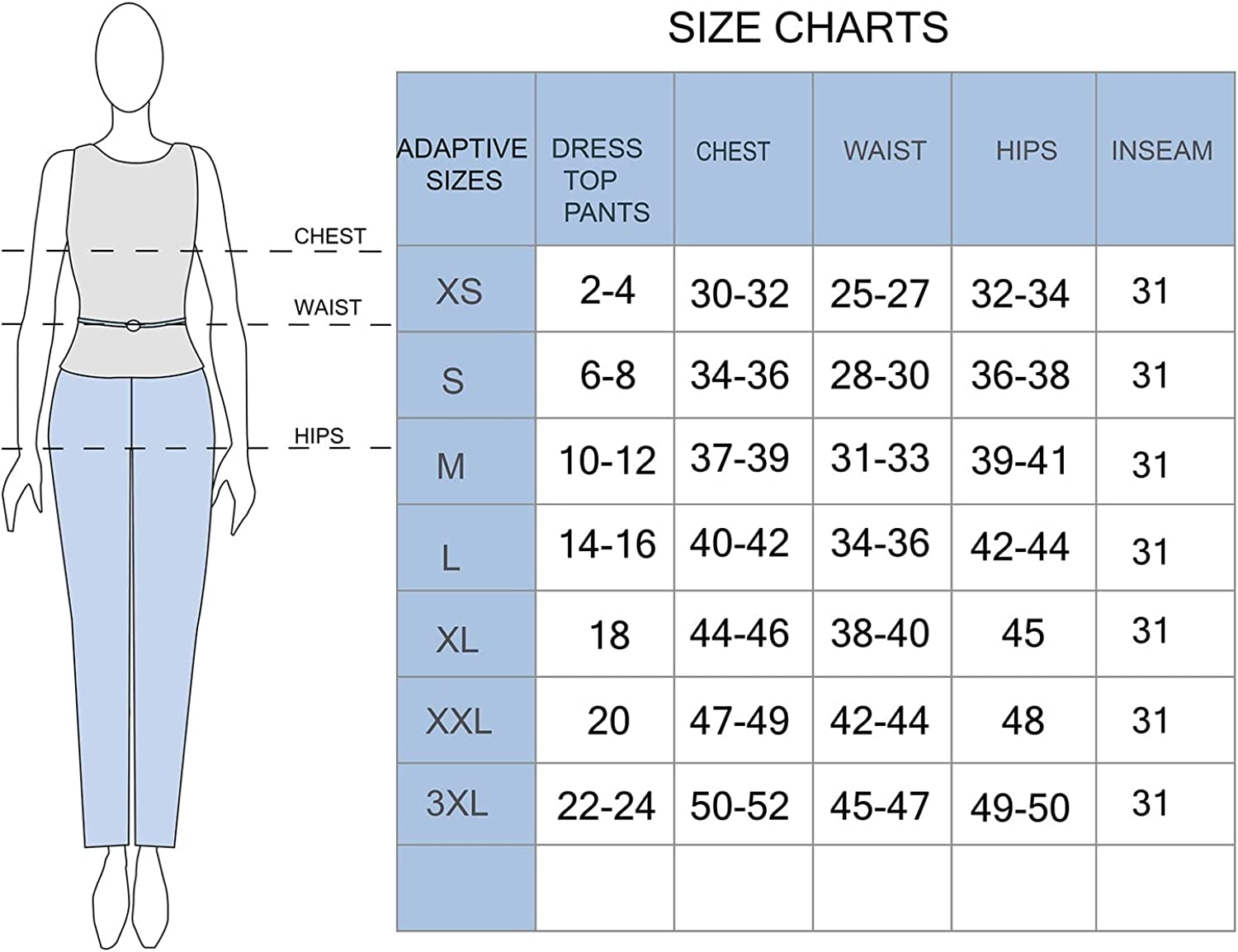 Ovidis Adaptive Top Open Back Clothing Senior Disabled Women - Touki