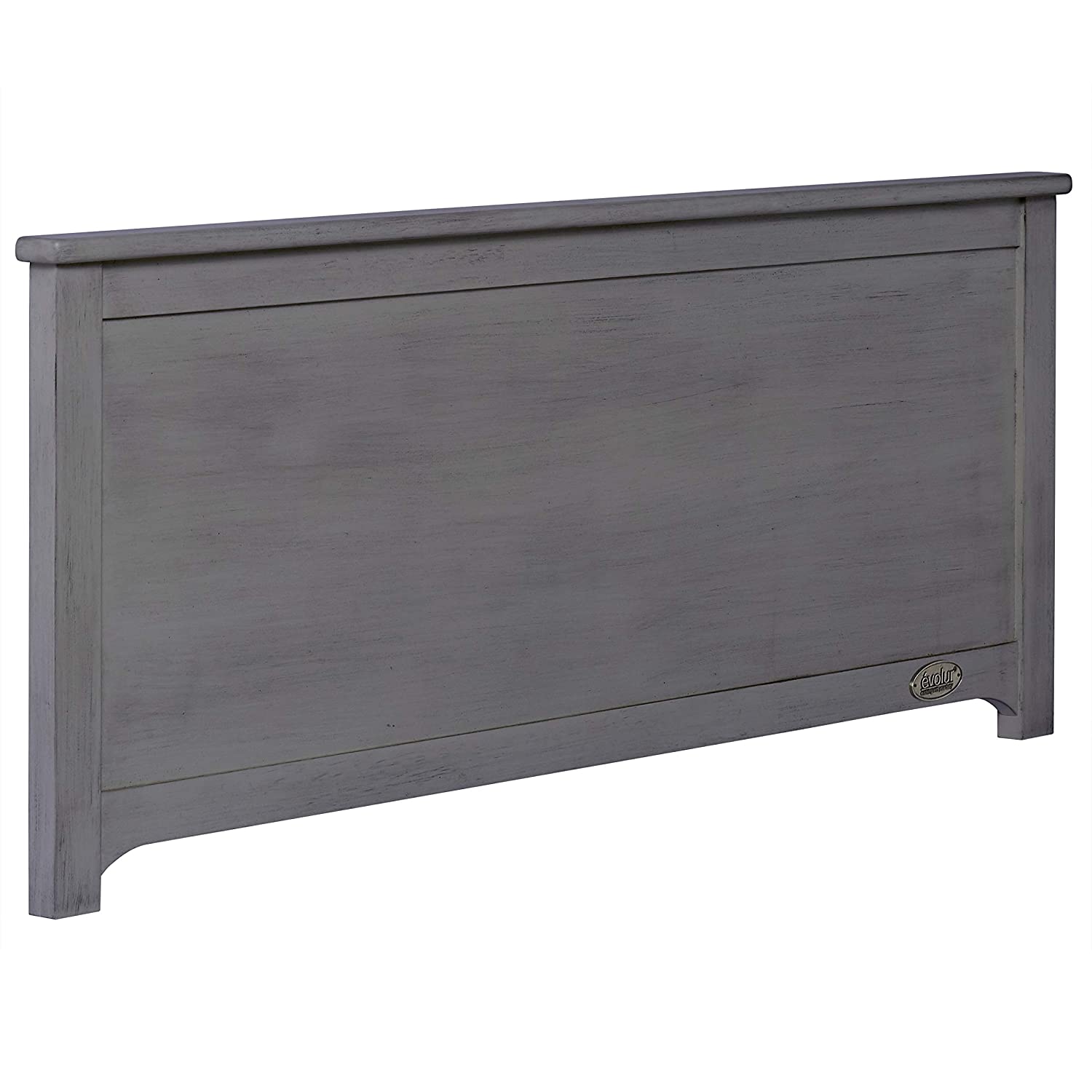 Evolur Universal Low Profile Footboard, Rustic Grey