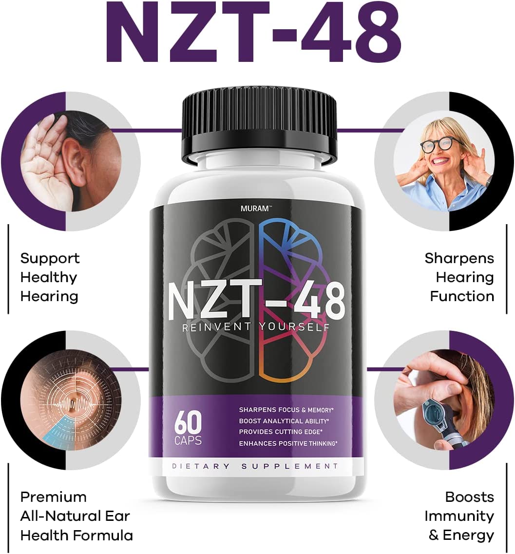 (1 Pack) NZT-48 Limitless Pill, Focus Original Formula, 1 Month Supply