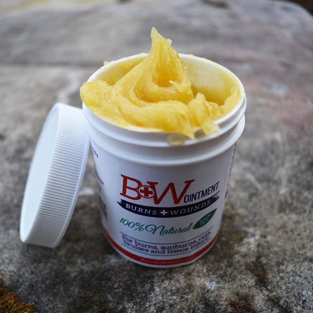 B&W Ointment - Burn and Wound Ointment - Amish Made Burn Salve - 100% ...