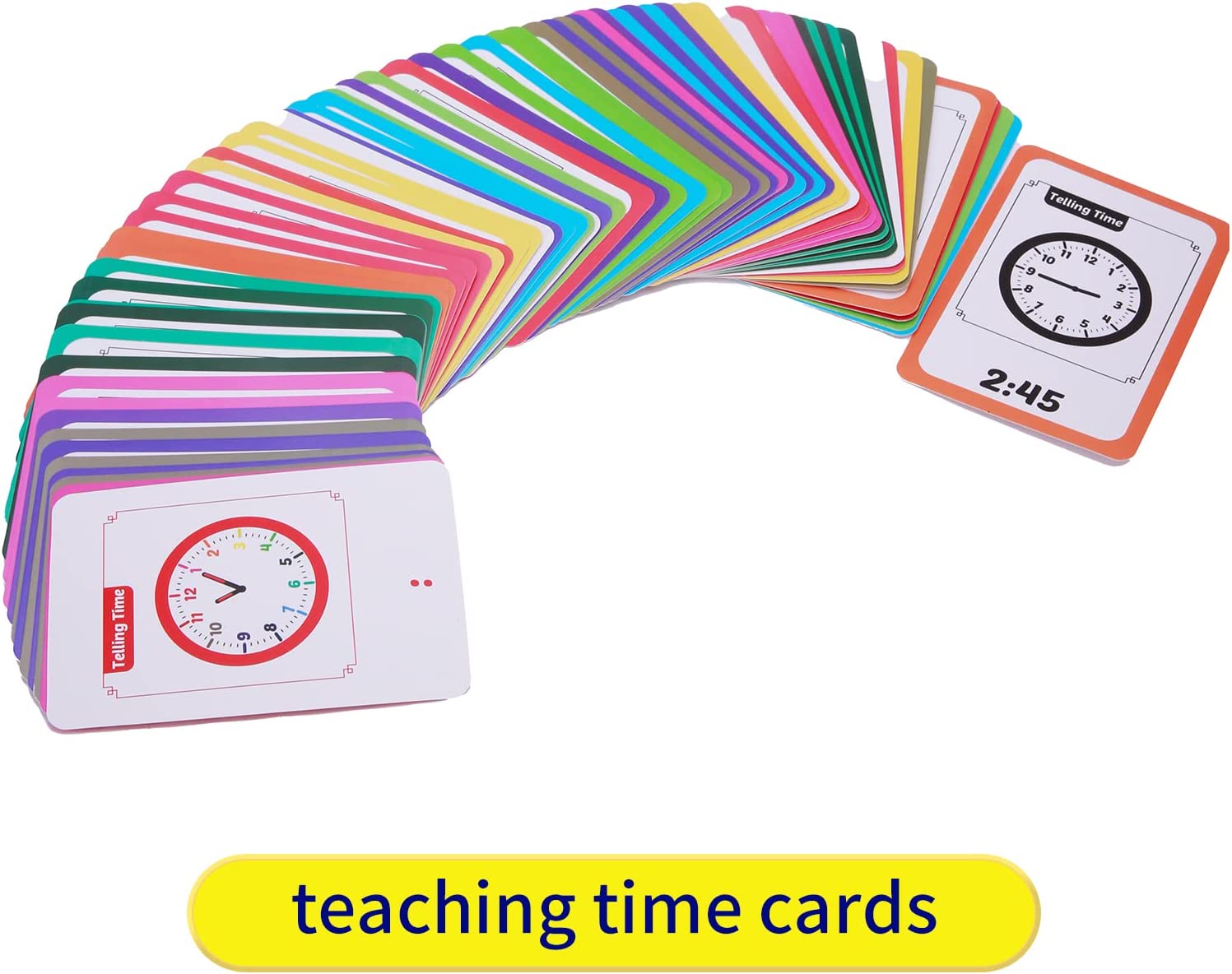 RU.BIKE Teaching Clock, Learning Clock, Telling Time Teaching Clock ...