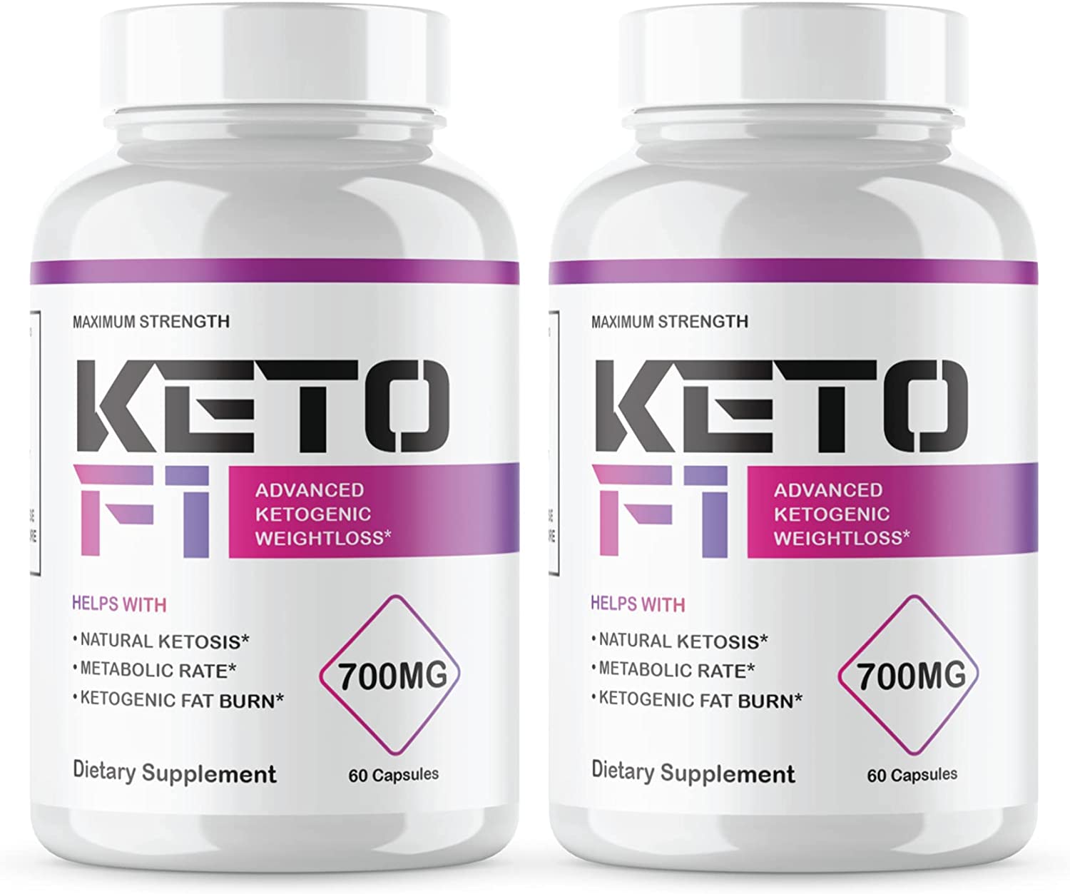 (Official 2 Pack) Ketosis F1 Advanced Formula Supplement Pills 120ct