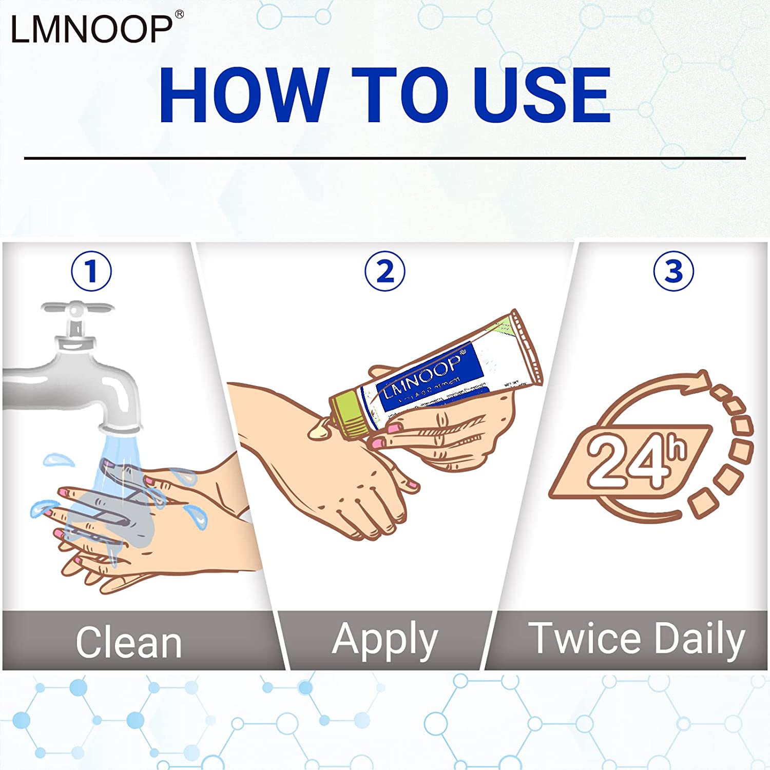 LMNOOP Eczema Cream, Maximum Strength Treatment Ointment for Rash ...