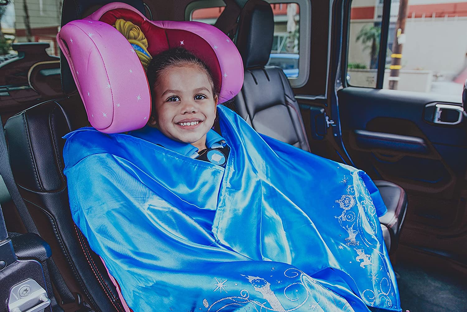 KidsEmbrace 2-in-1 Harness Booster Car Seat, Disney Princess Cinderella ...