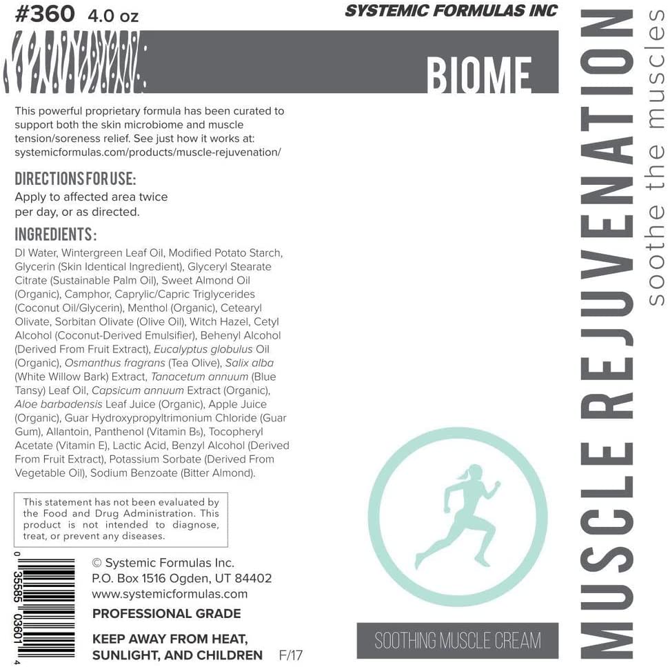 Systemic Formulas: #360 - BIOME - Muscle Rejuvenation
