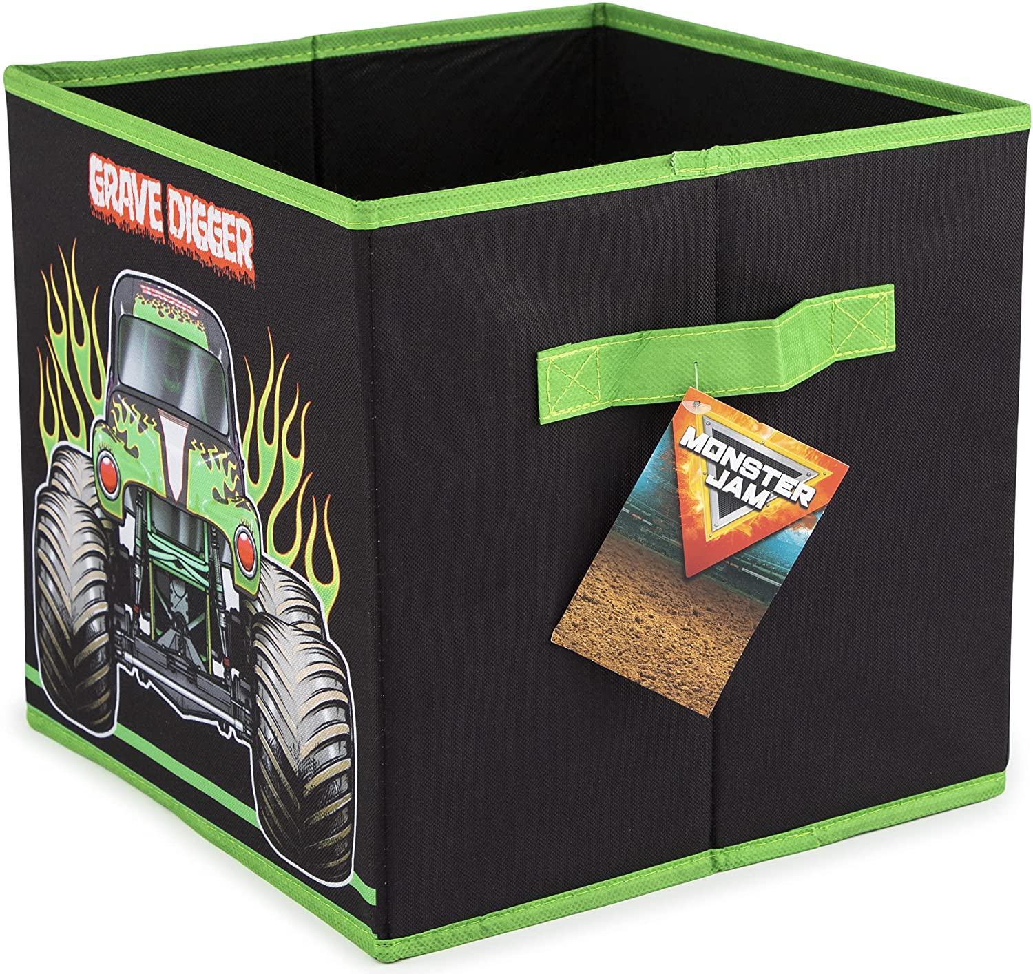 Monster Jam Grave Digger 2 Pack Collapsible Cube Storage Bins \xe2\x80 ...