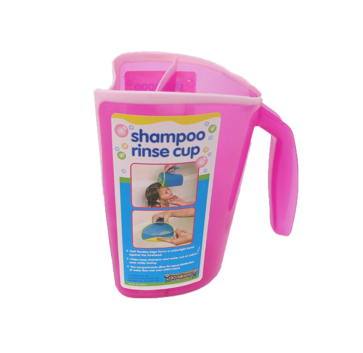 Shampoo Rinse Cup for Kids | Baby Bath Pail | Tear Free Baby Rinser ...