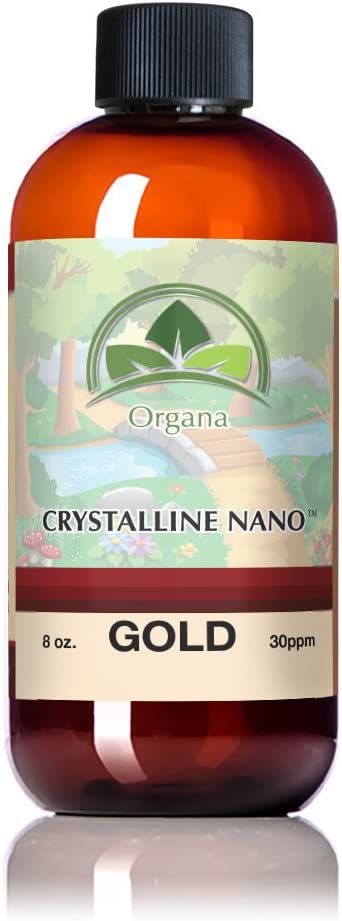 Organa Pure Crystalline Liquid Gold Supplement - 30 PPM - Colloidal ...