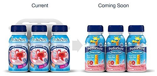 Pediasure Regular Nutrition Drink Bottles - Strawberry - 8 oz - 24 pk
